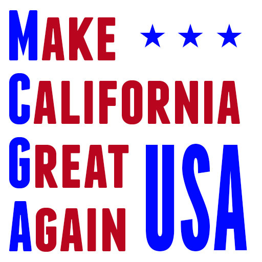 MCGA T-SHIRT (Red) | Make California Great Again